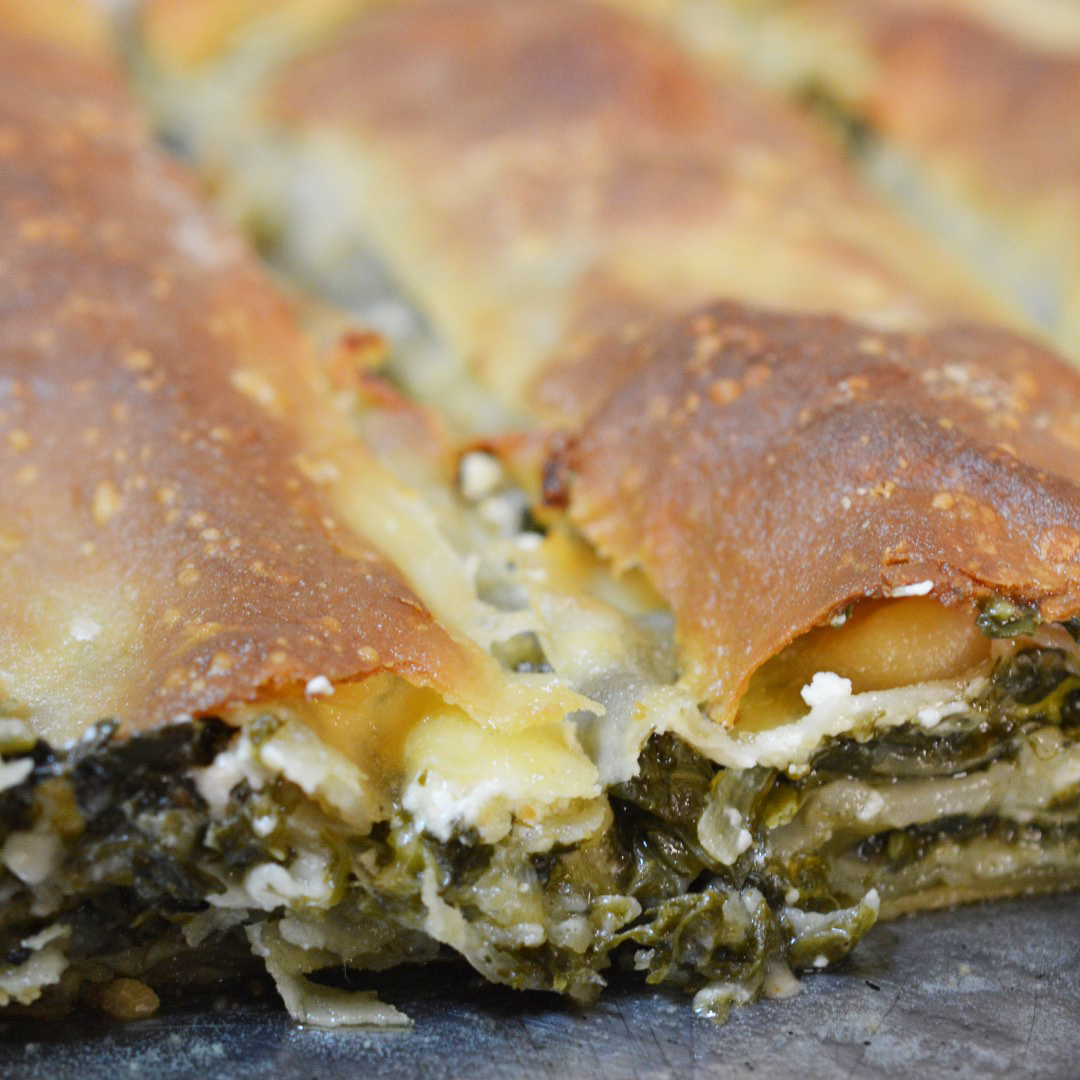 ΣΠΑΝΑΚΟΠΙΤΑ ΤΑΨΙΟΥ - Athens Bakery